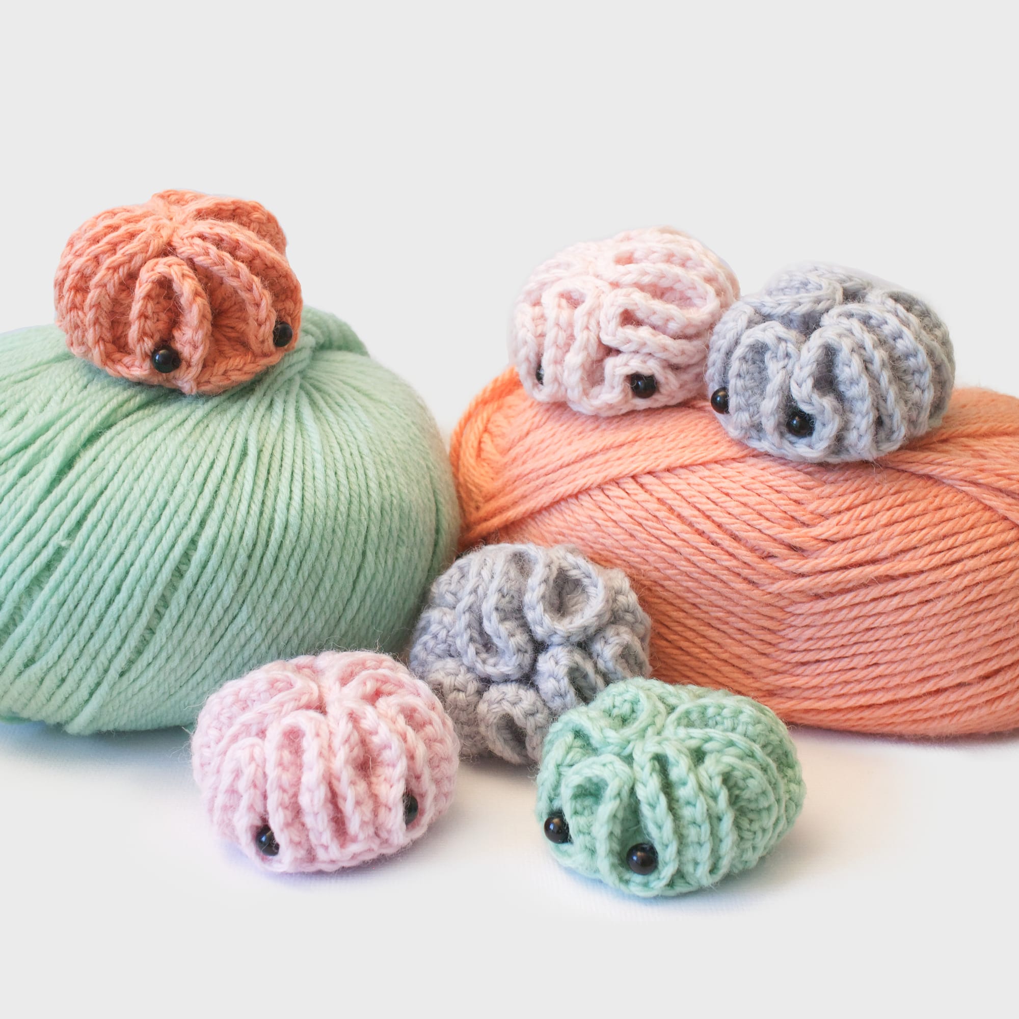 Crochet Brain Toy - Free Pattern